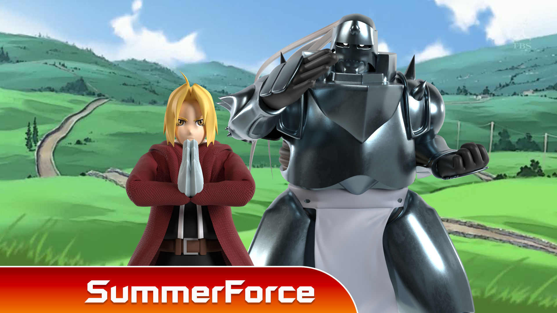 Edword Elric - Fullmetal Alchemist 3D model rigged | CGTrader