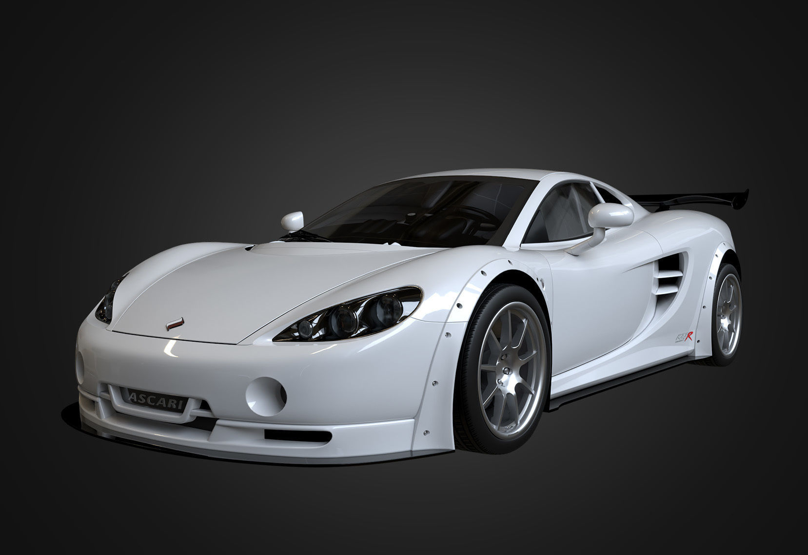 3D model Ascari KZ1R 2012 VR / AR / low-poly | CGTrader
