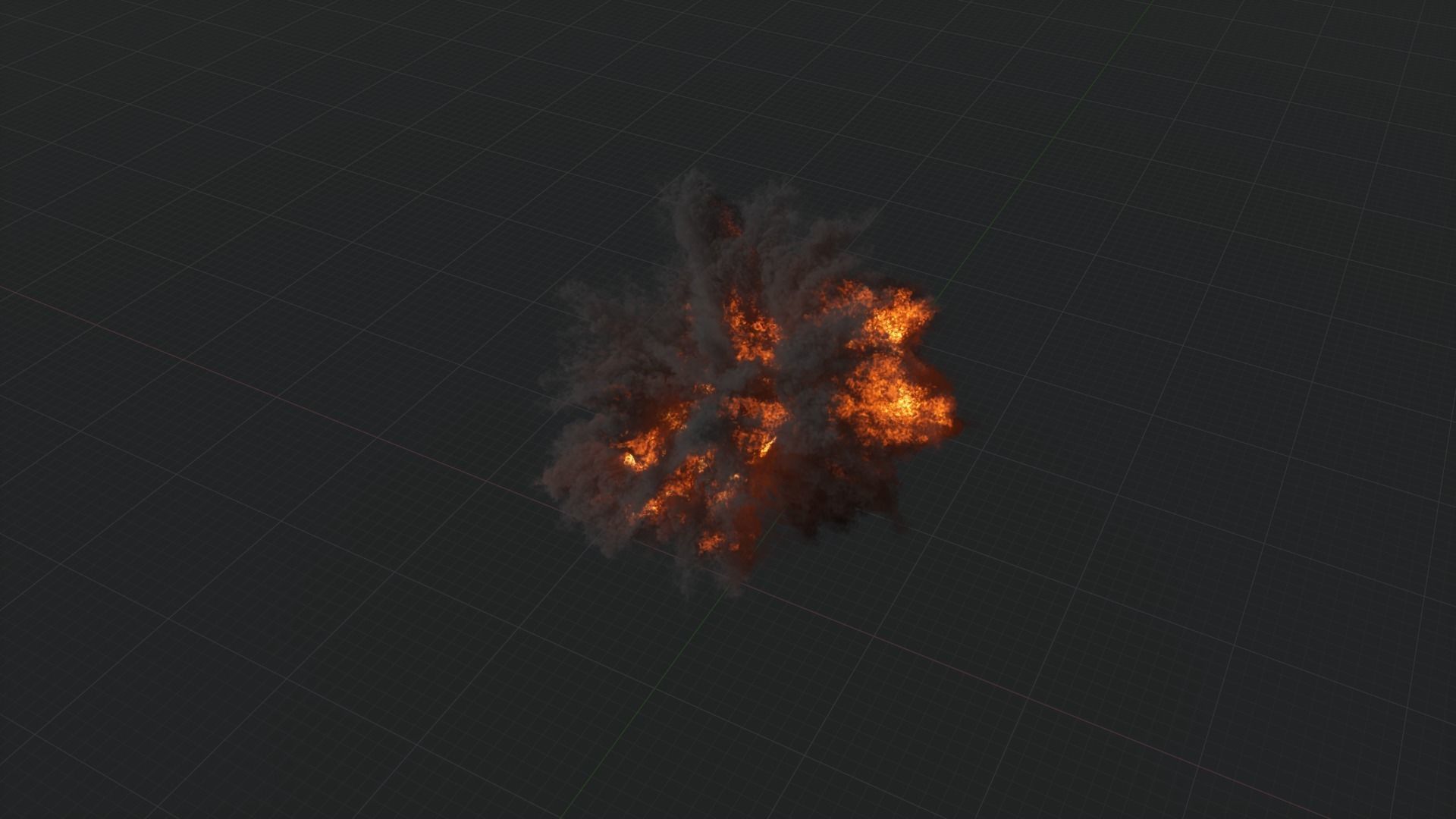 High Resolution Grenade Explosion 3D model animated | CGTrader