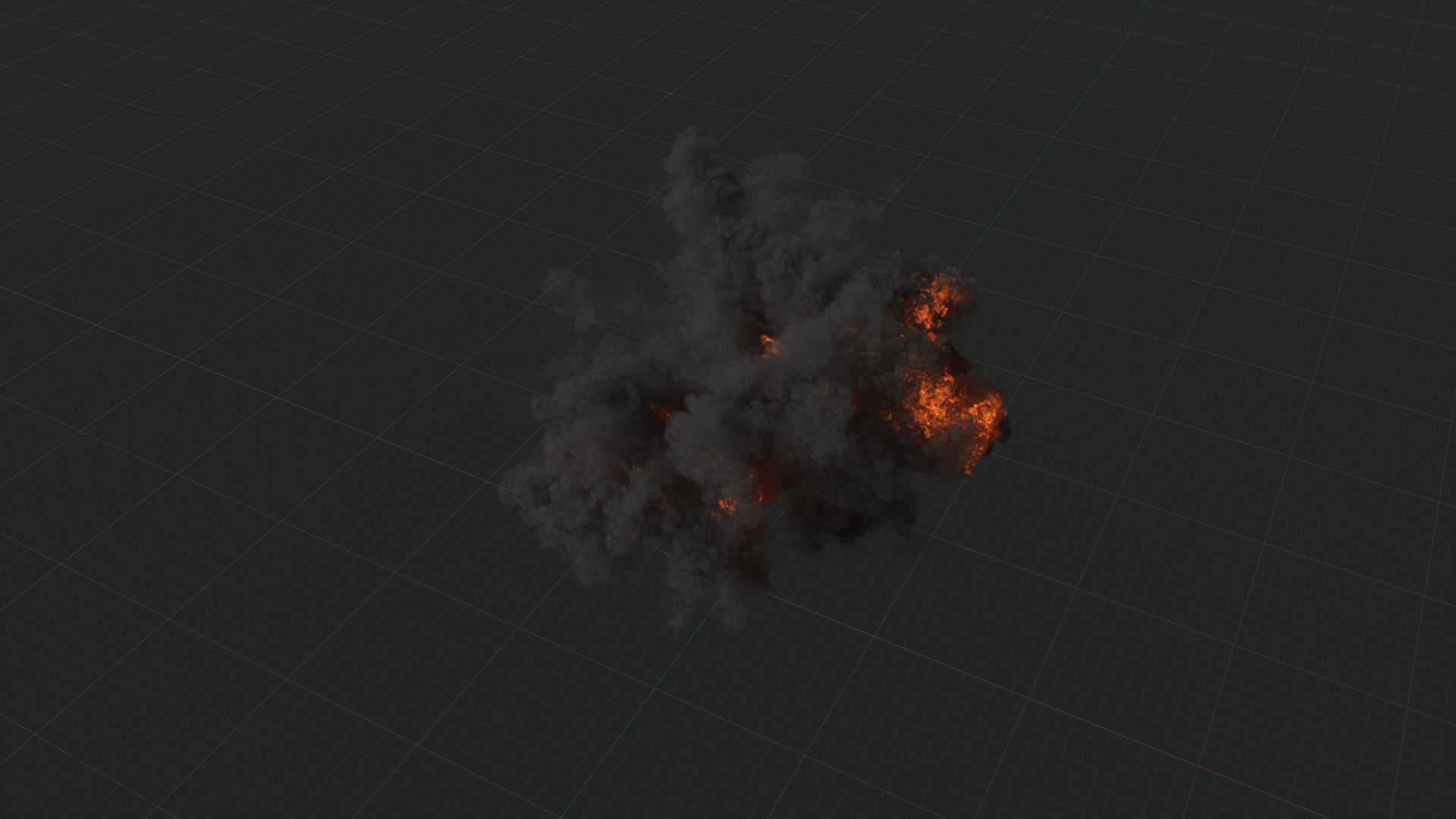 High Resolution Grenade Explosion 3D model animated | CGTrader