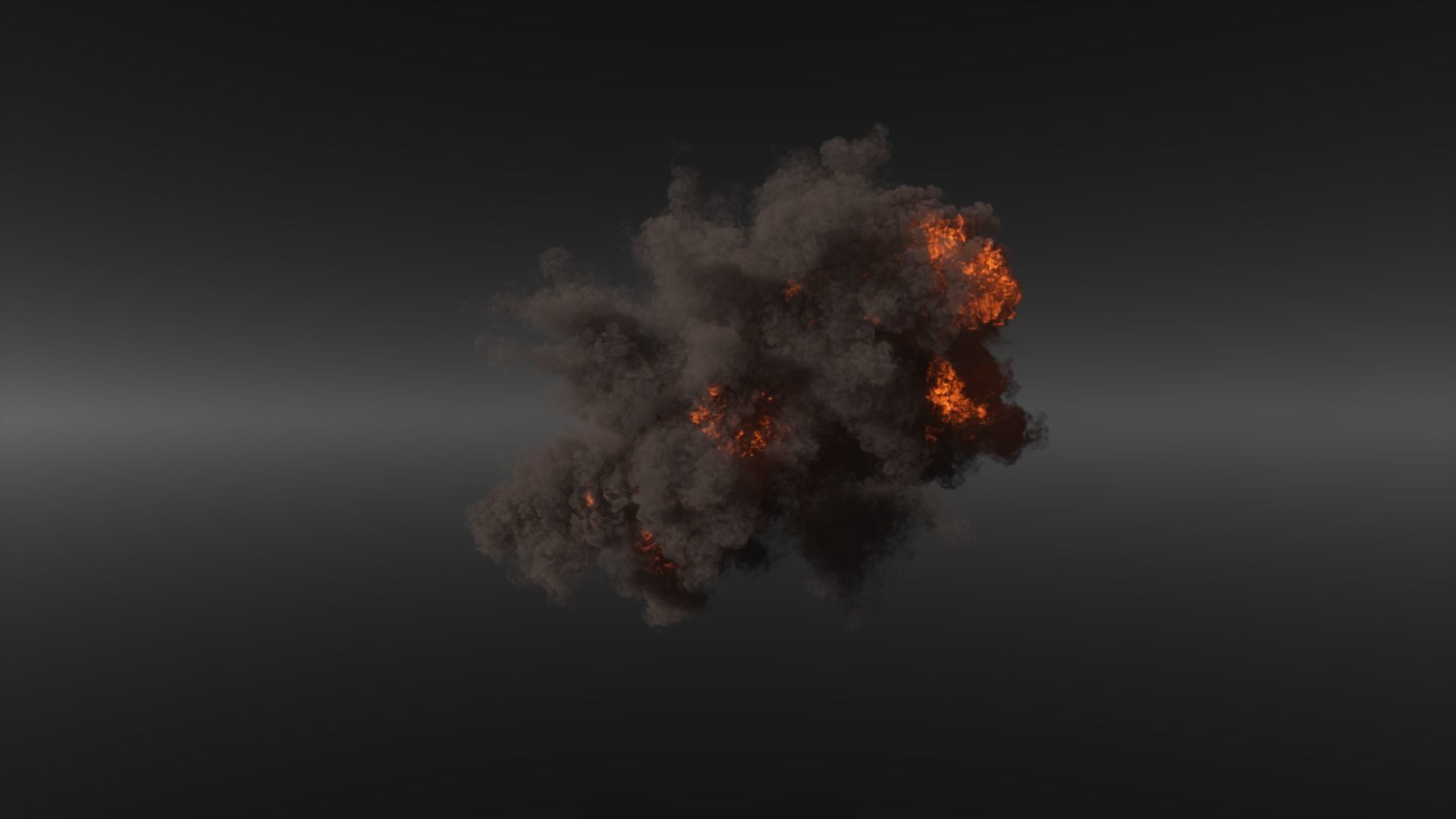 High Resolution Grenade Explosion 3D model animated | CGTrader