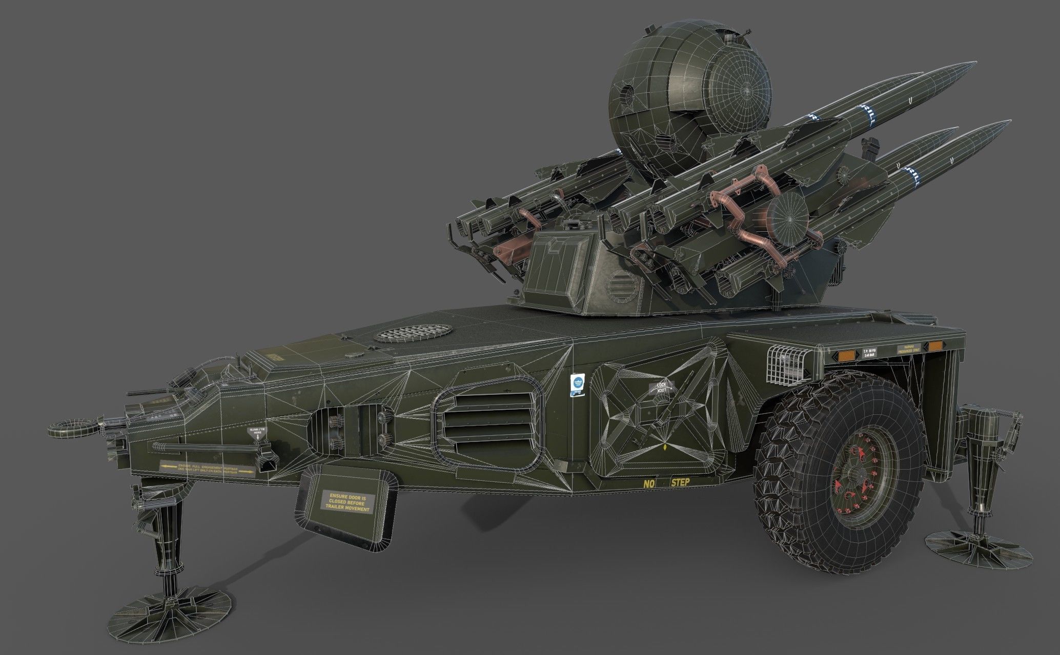 3D model Rapier Misslie FSC VR / AR / low-poly | CGTrader