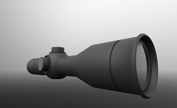 3D model High-Resolution Weapon Lens Model VR / AR / low-poly | CGTrader