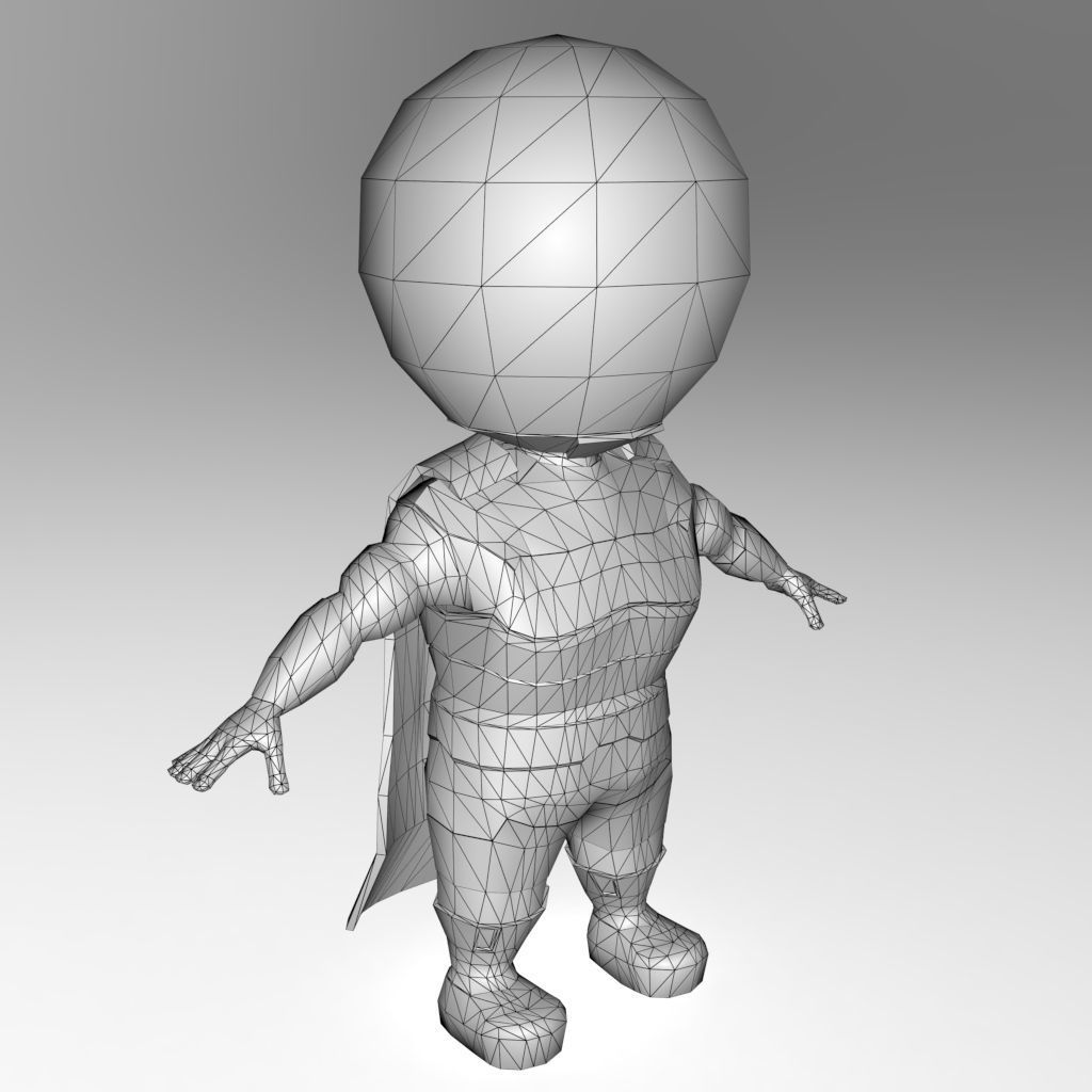 3D model Mobile Game Character Pack 2 VR / AR / low-poly | CGTrader