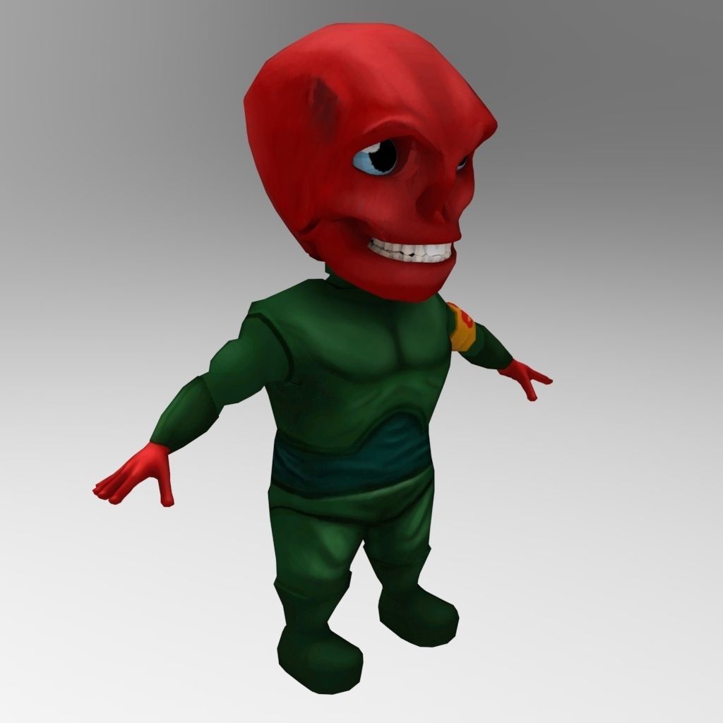 3D model Mobile Game Character Pack 2 VR / AR / low-poly | CGTrader