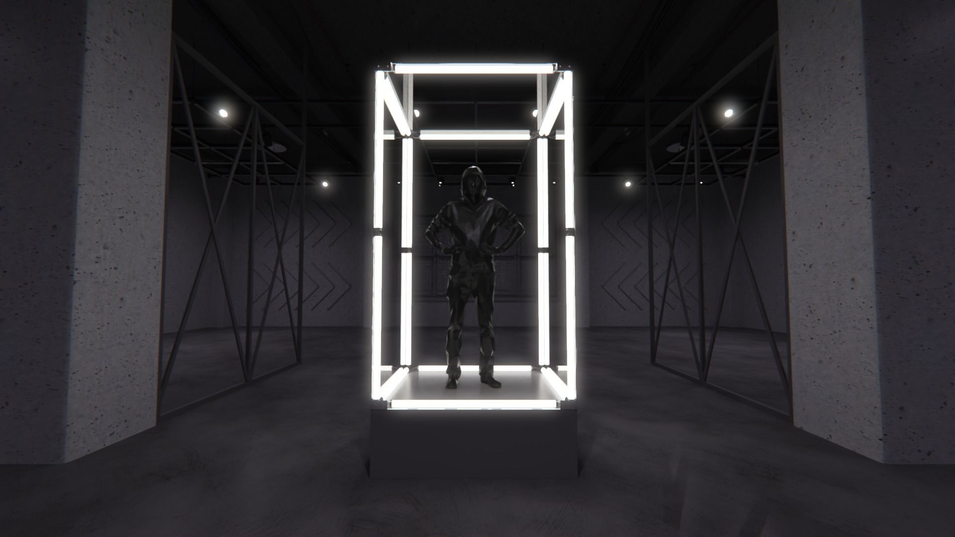 Transparent Booth Photo Opportunity 1 3D model | CGTrader