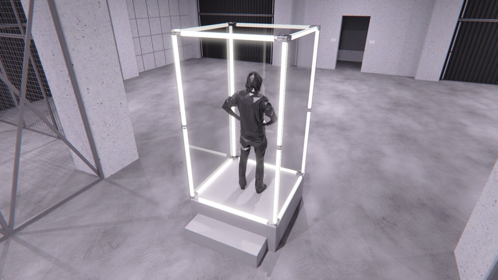 Transparent Booth Photo Opportunity 1 3D model | CGTrader