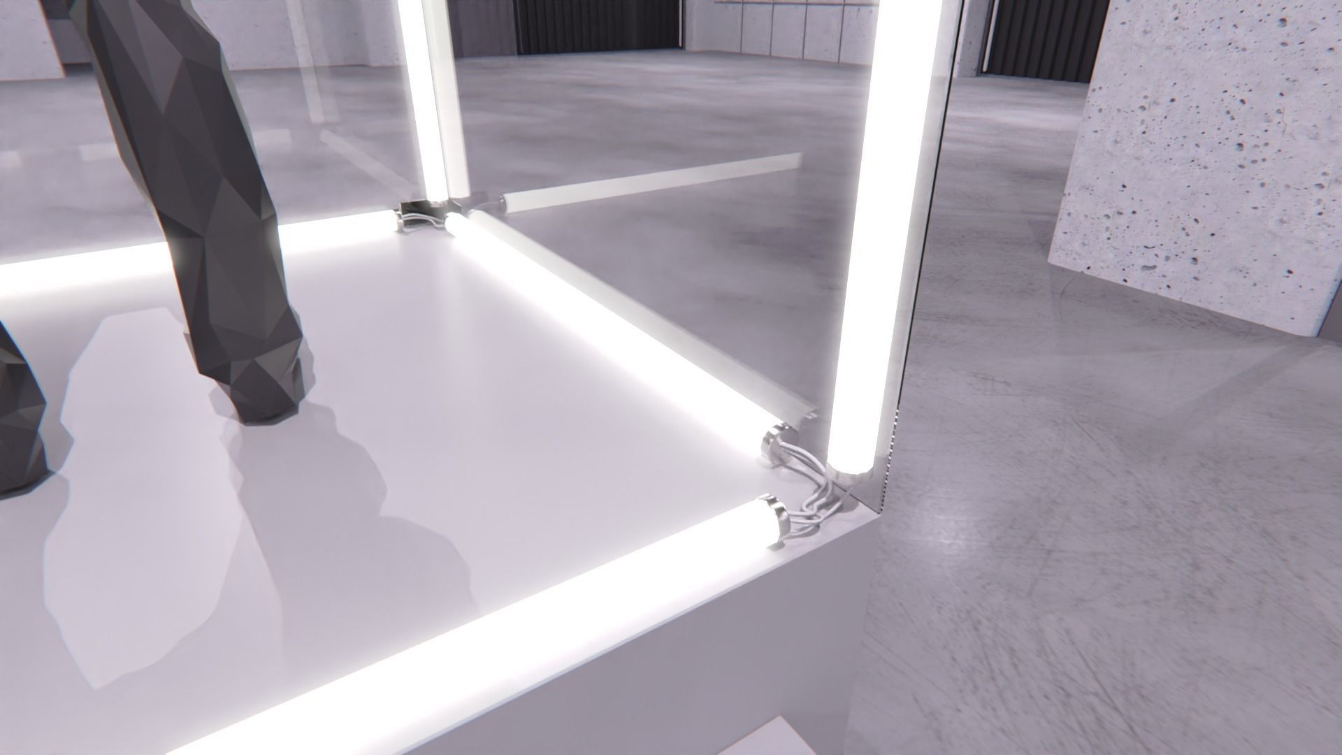 Transparent Booth Photo Opportunity 1 3D model | CGTrader