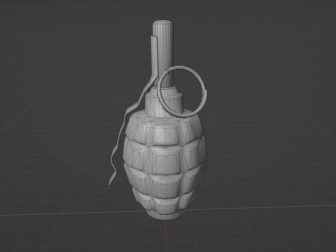 3D model F1 Grenade VR / AR / low-poly | CGTrader