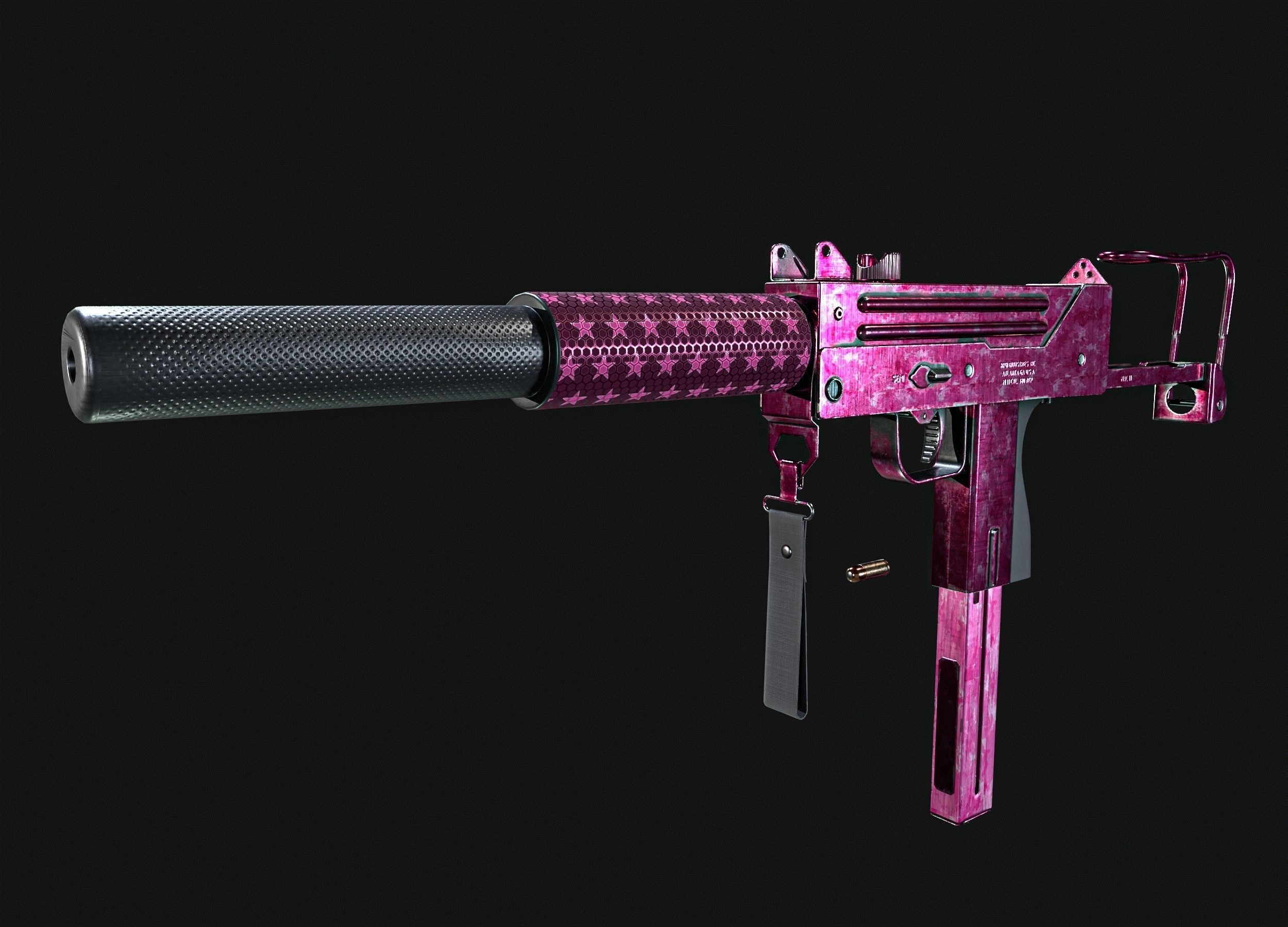 3D model MAC 11 SMG PACK VR / AR / low-poly | CGTrader