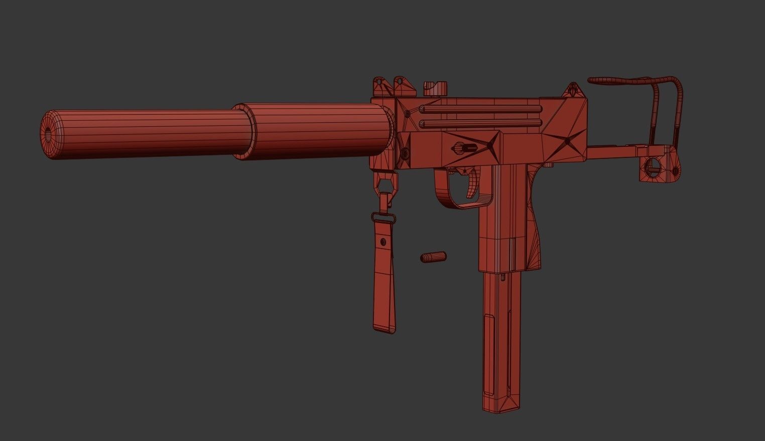 3D model MAC 11 SMG PACK VR / AR / low-poly | CGTrader