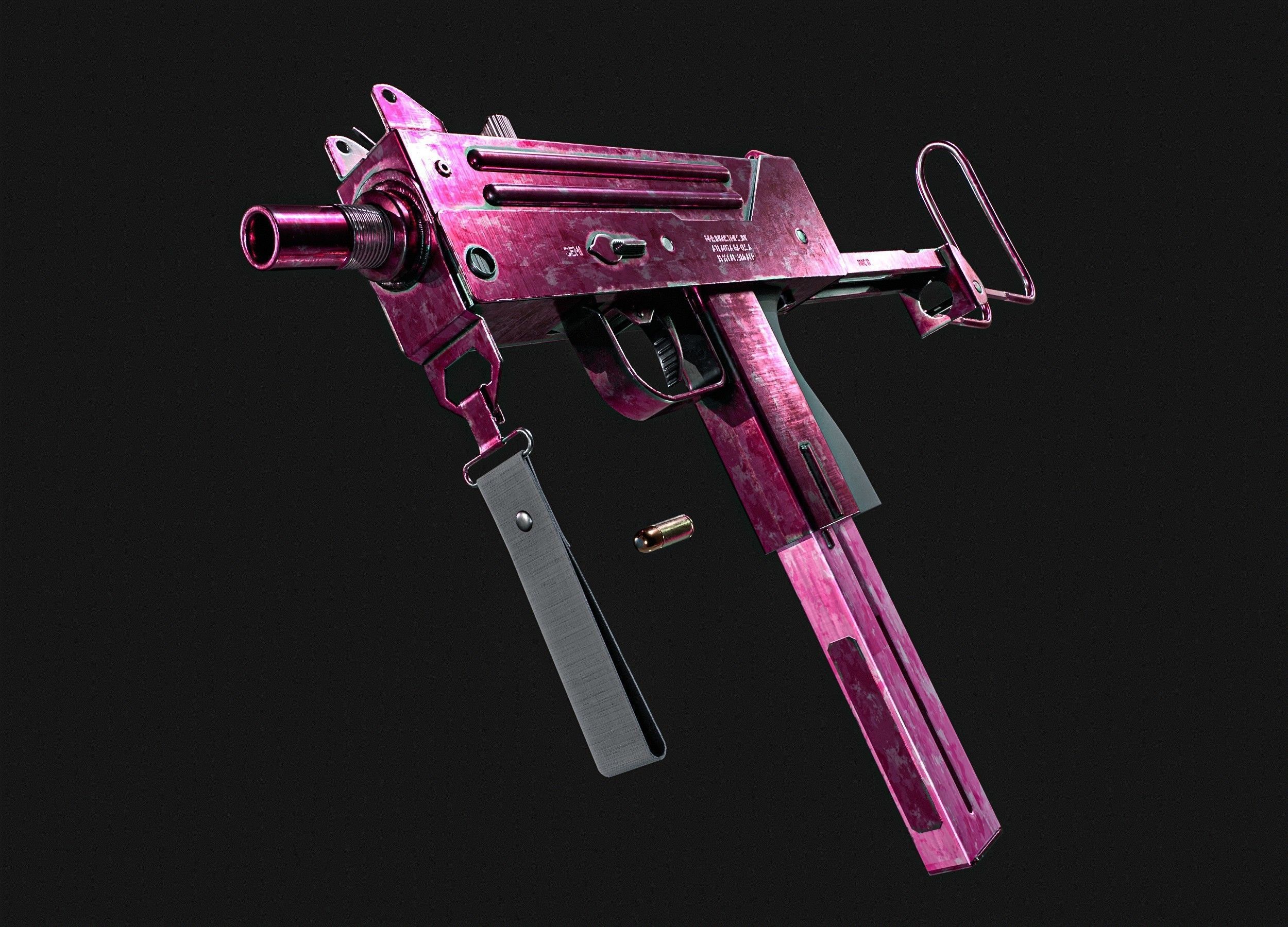 3D model MAC 11 SMG PACK VR / AR / low-poly | CGTrader