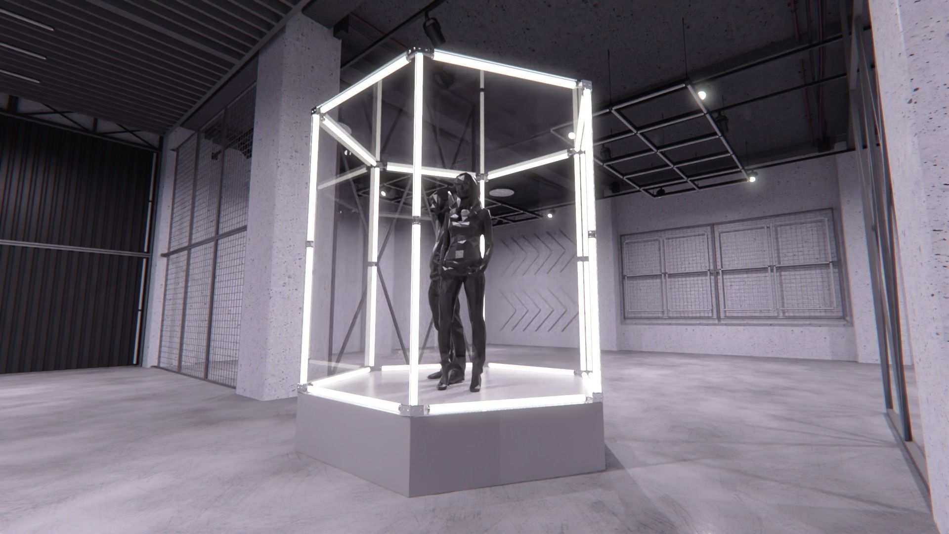 Transparent Booth Photo Opportunity 3 3D model | CGTrader