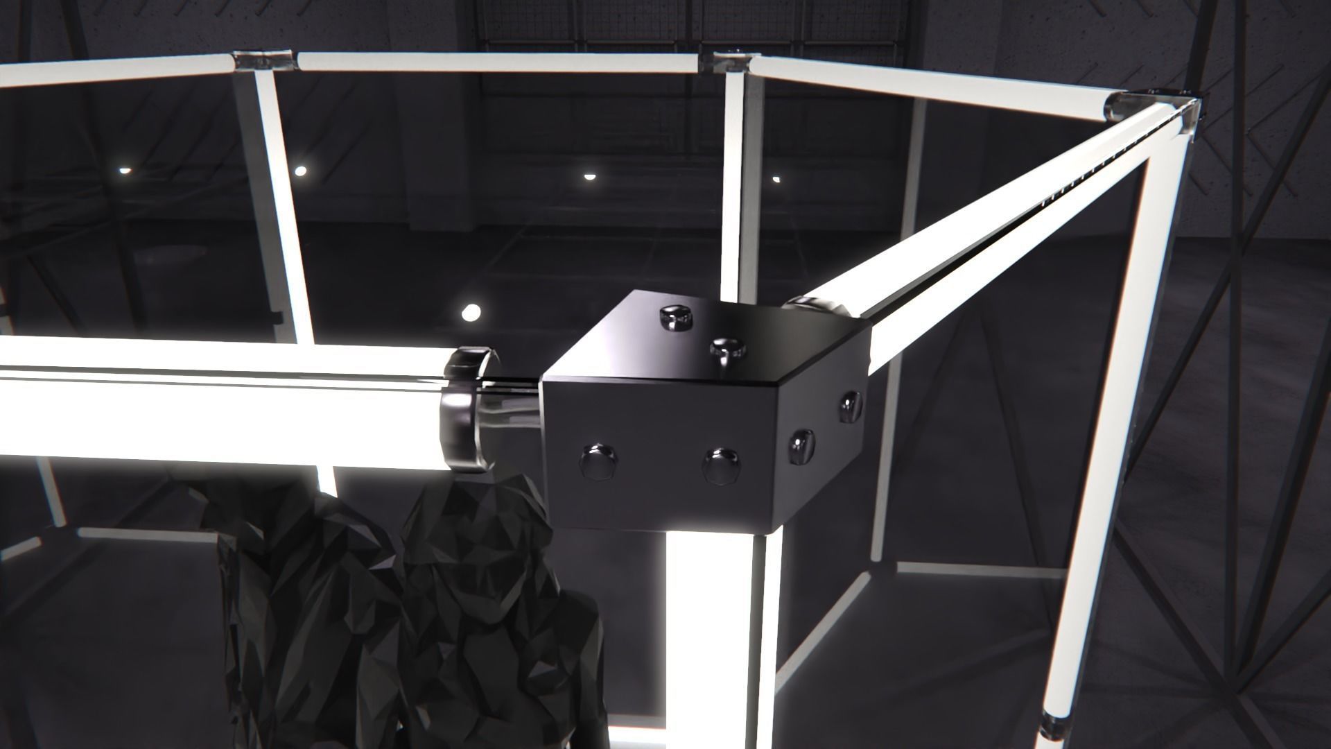 Transparent Booth Photo Opportunity 3 3D model | CGTrader