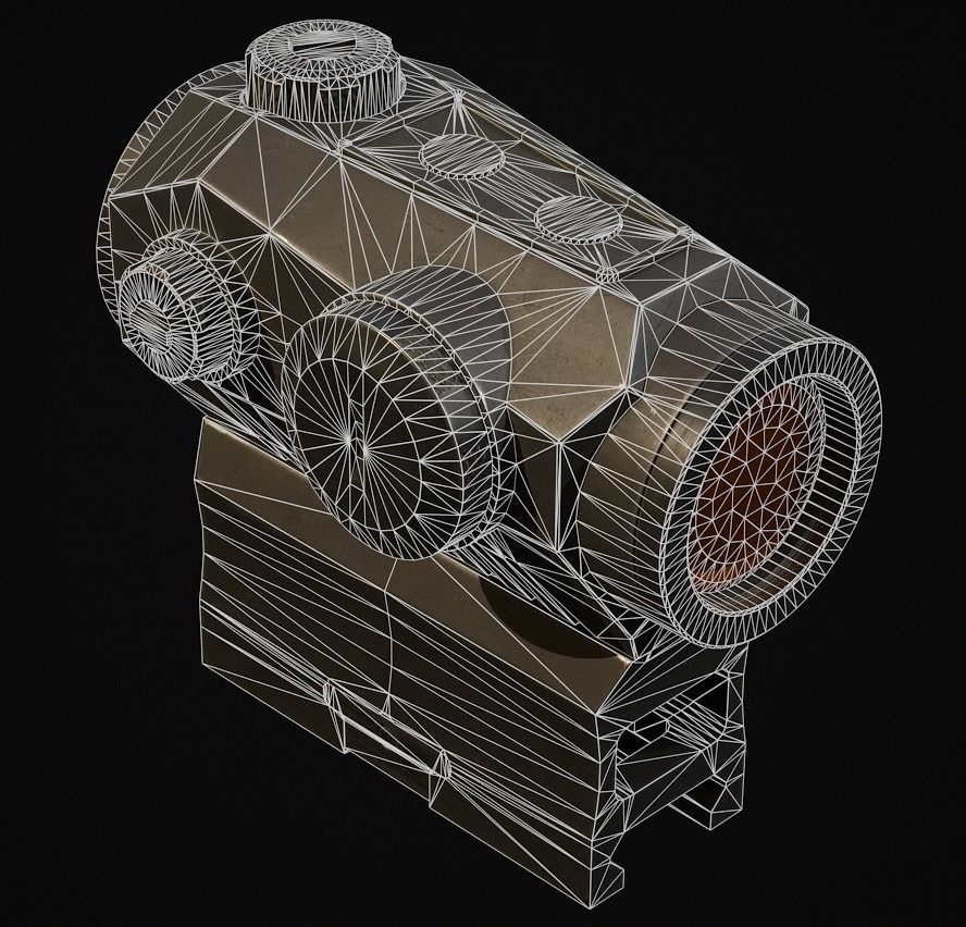 3D model Sig Sauer Romeo 5 VR / AR / low-poly | CGTrader