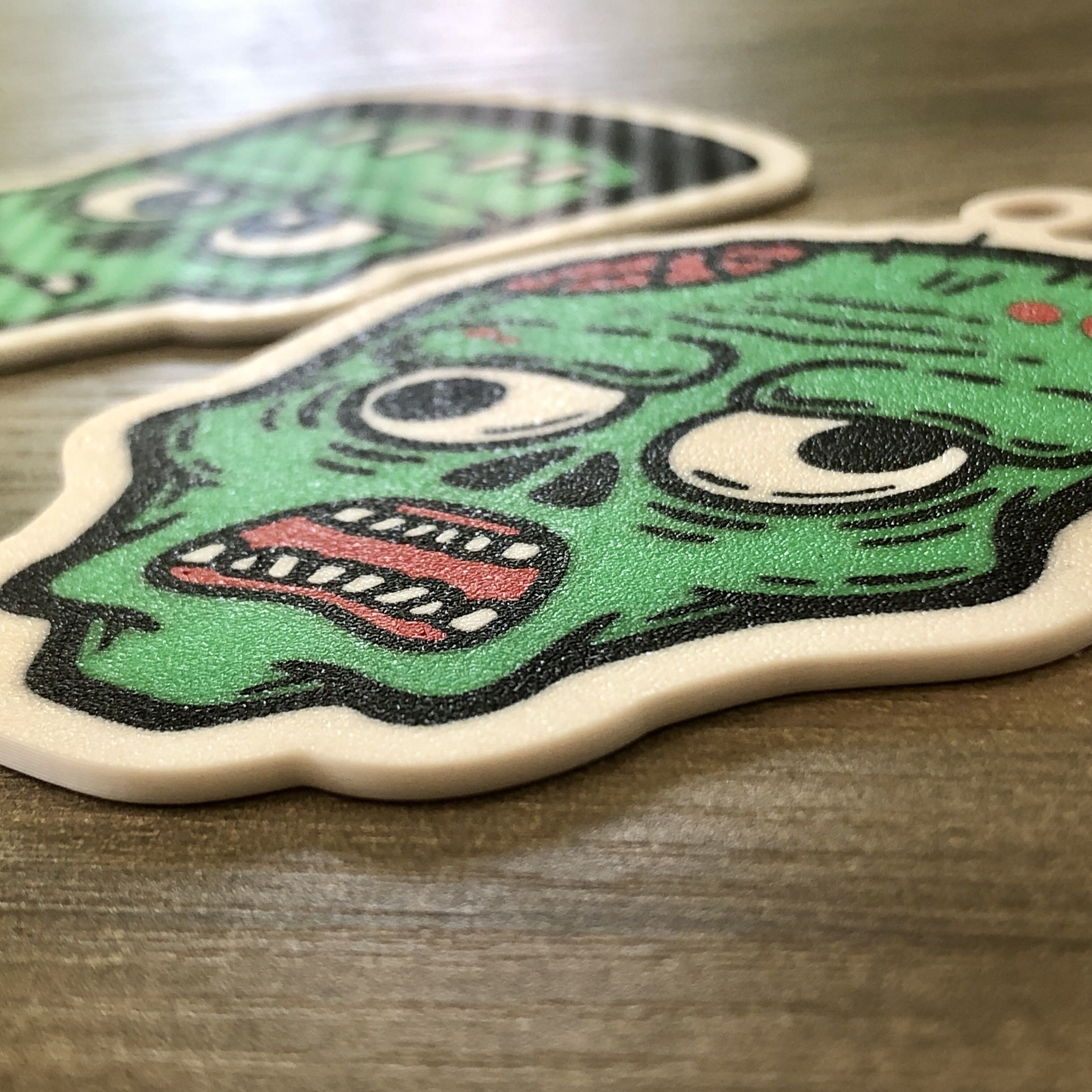 Multicolor HALLOWEEN keychain pack 3 different design 3D model 3D ...