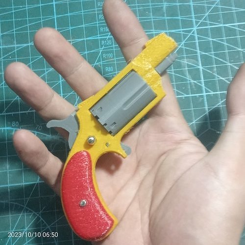 North American Arms NAA Mini Revolver 3D model | CGTrader