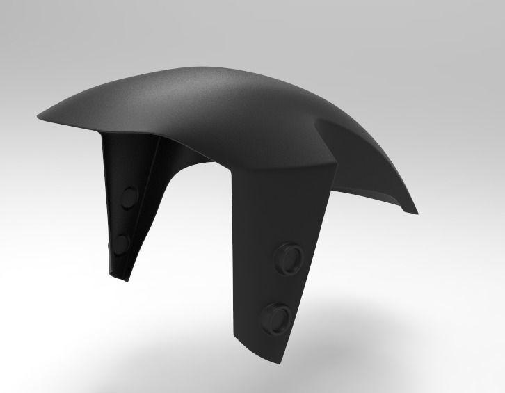 PARAFANGO ANTERIORE YAMAHA MT09 2021 2023 FRONT FENDER 3D model 3D ...