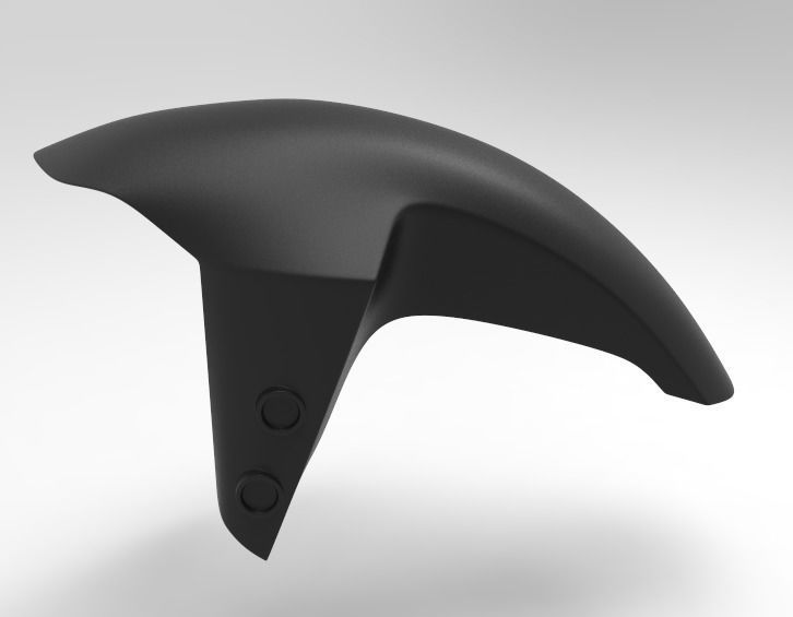 PARAFANGO ANTERIORE YAMAHA MT09 2021 2023 FRONT FENDER 3D model 3D ...