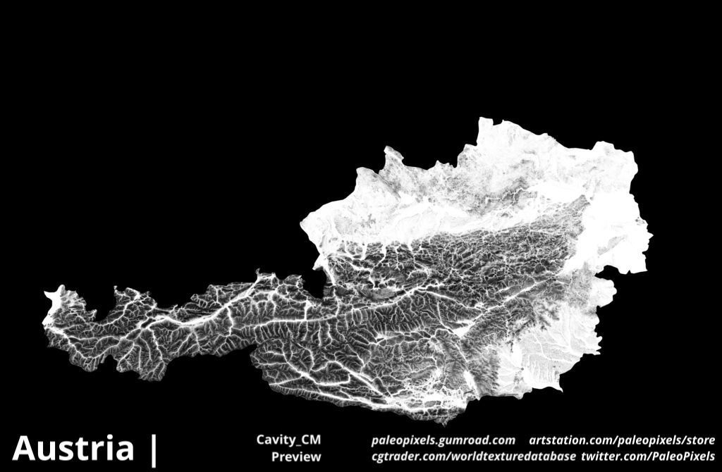 Austria Occlusion Thickness Cavity Curvature High resolution Texture ...