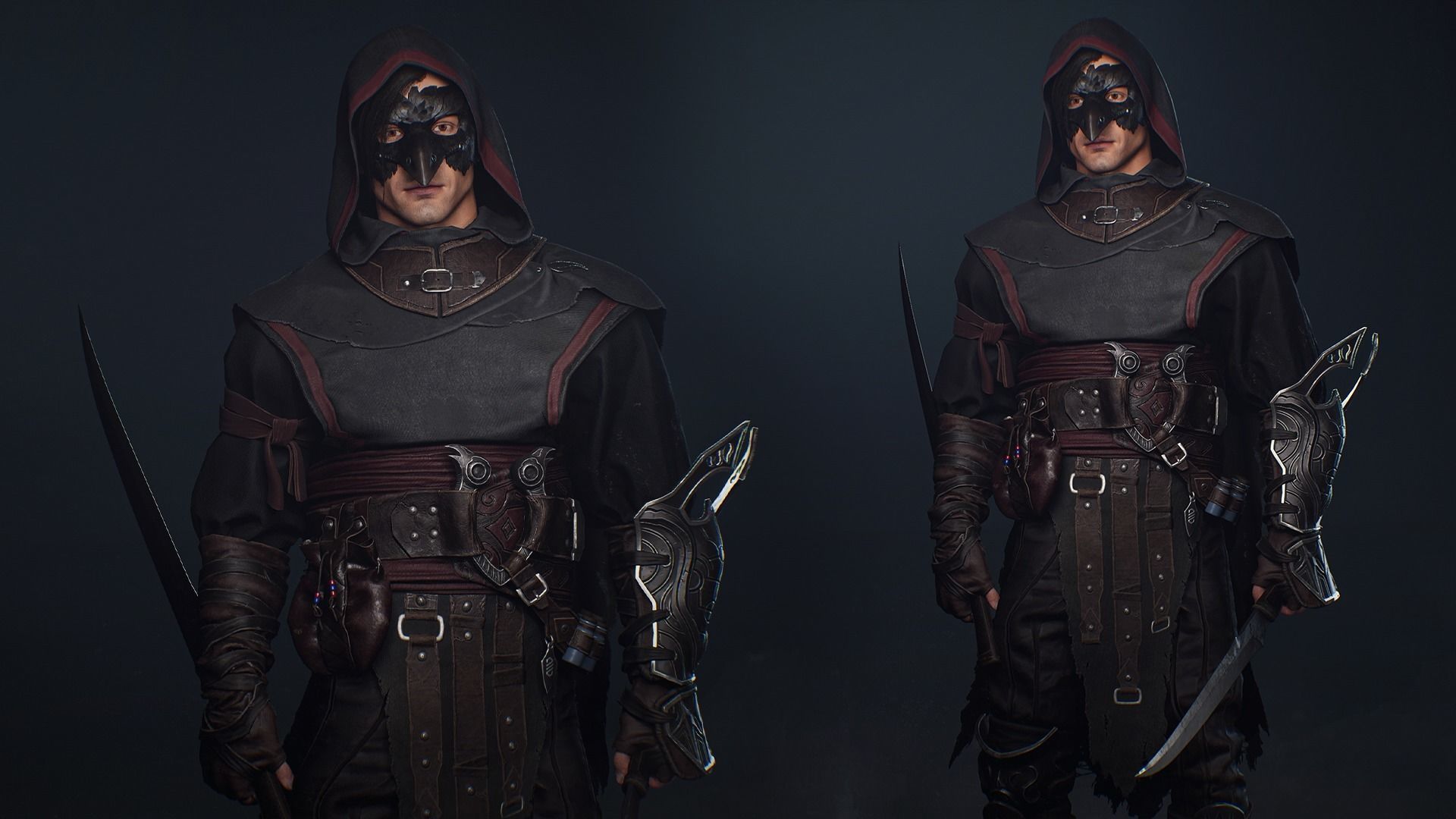 3D model Rogue Assassin Male character VR / AR / low-poly | CGTrader
