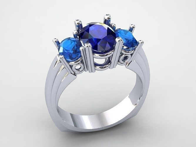 ring engegment 3D model 3D printable | CGTrader