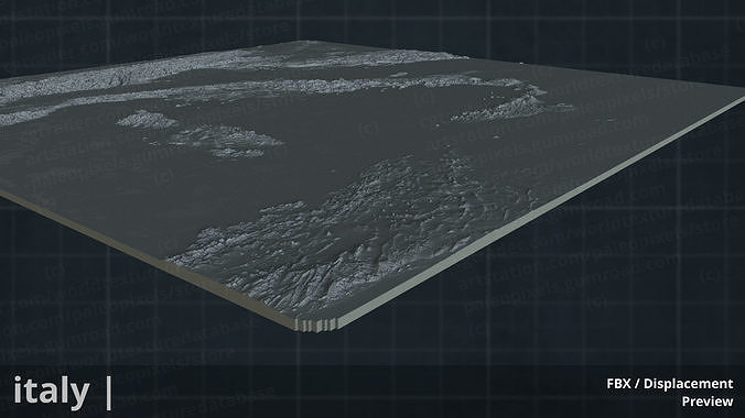 Italy FBX 3D printable mesh 3D model 3D printable | CGTrader