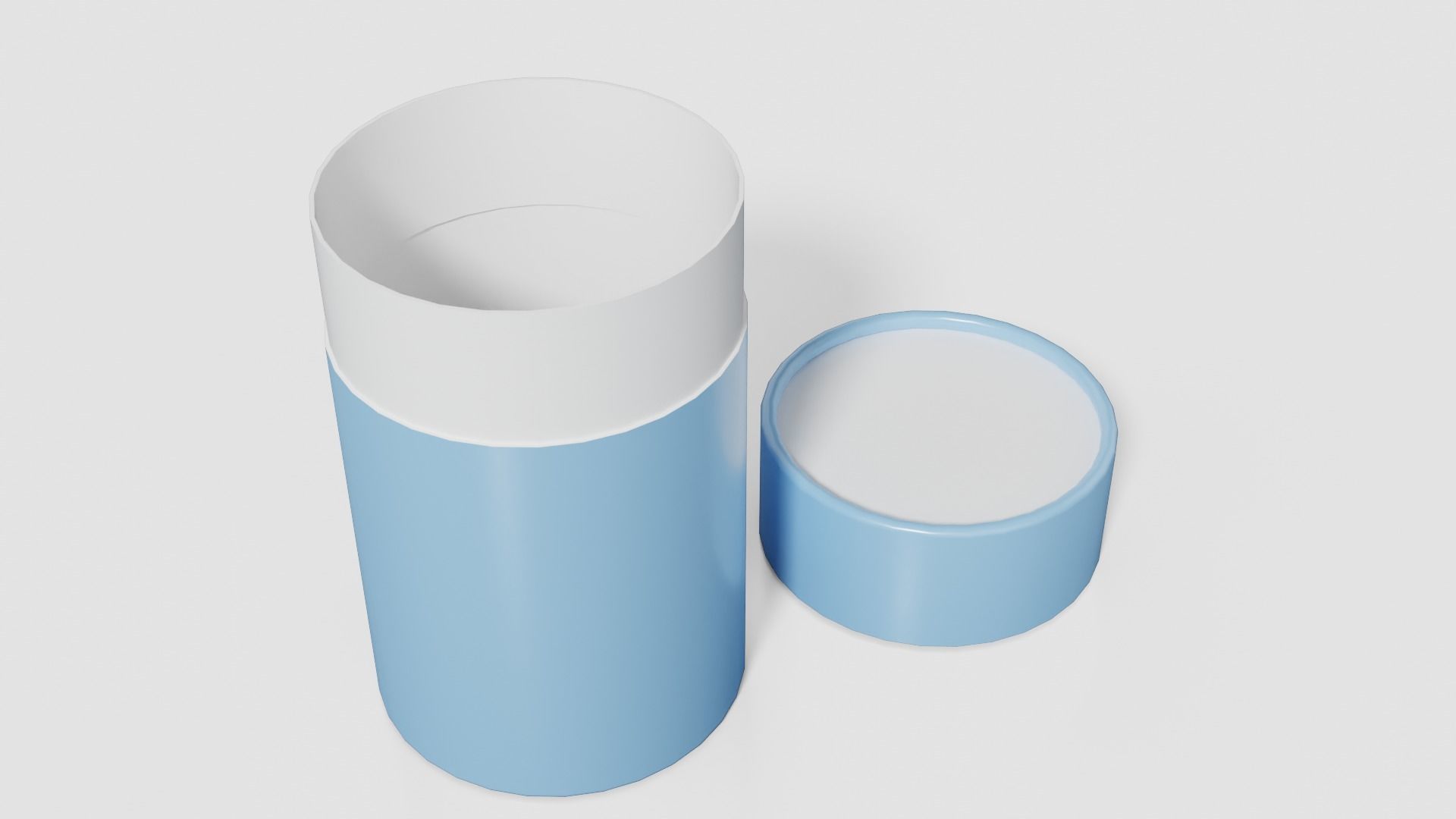 3D model Rounded Carton Cardboard Box 3d model and Animation VR / AR ...