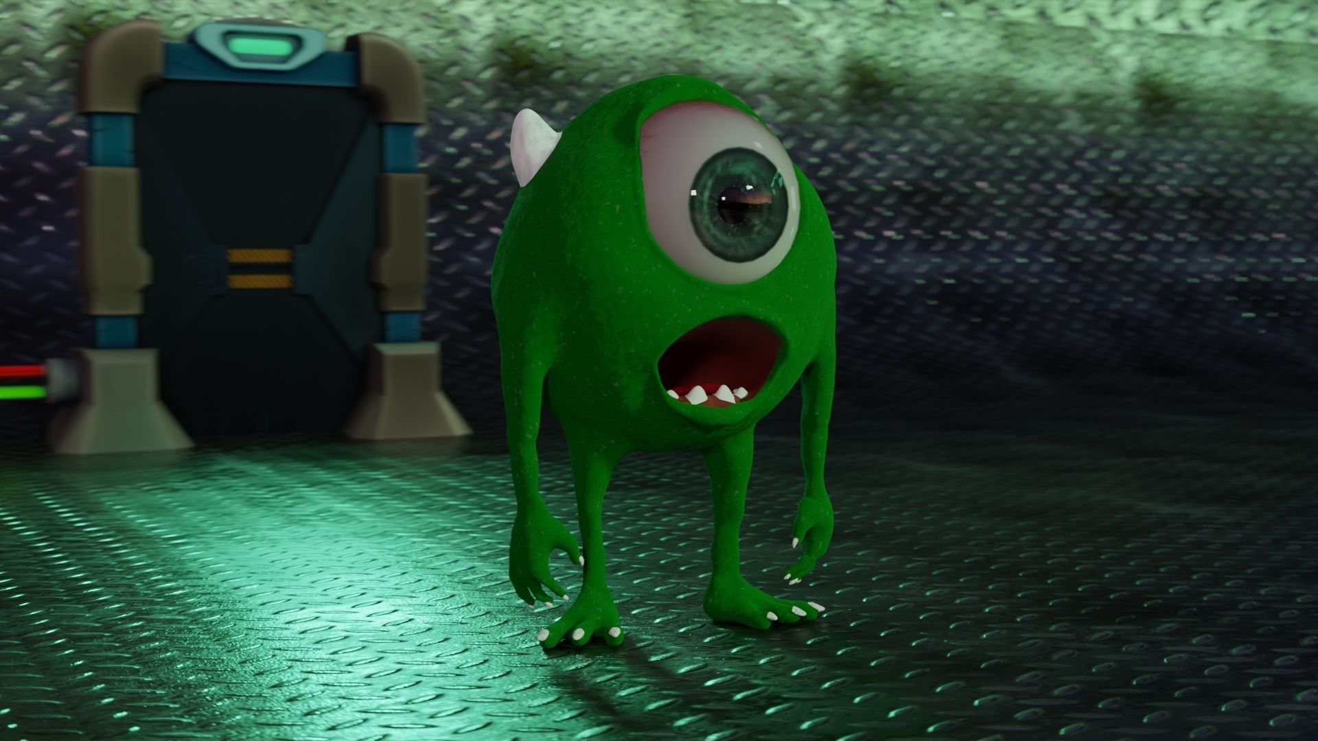 Mike Wazowski 3D model | CGTrader