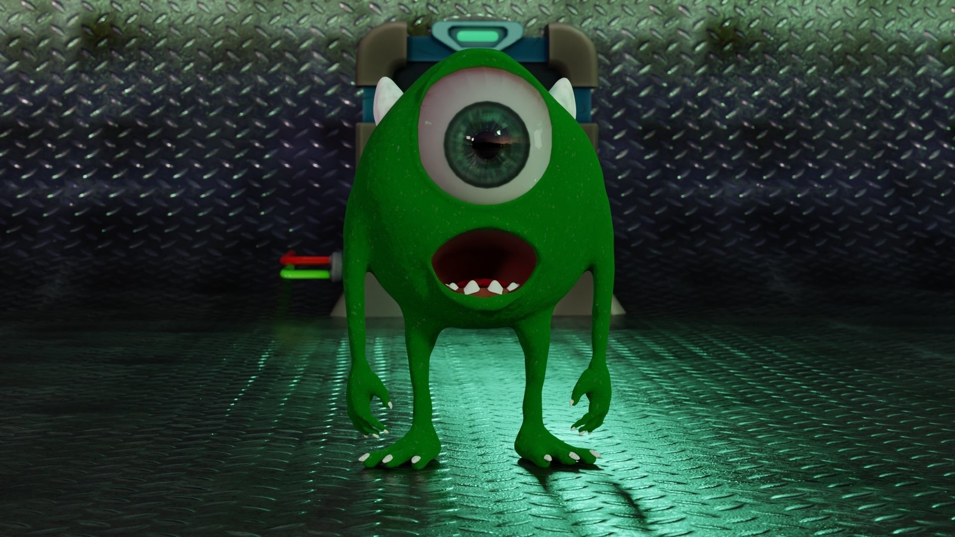 Mike Wazowski 3D model | CGTrader