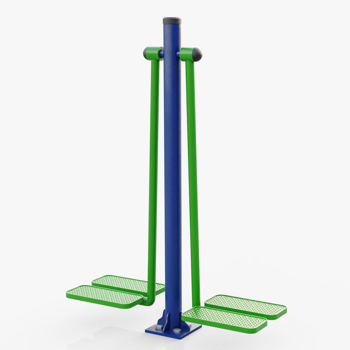 Realistic Outdoor Gym set 3D model | CGTrader