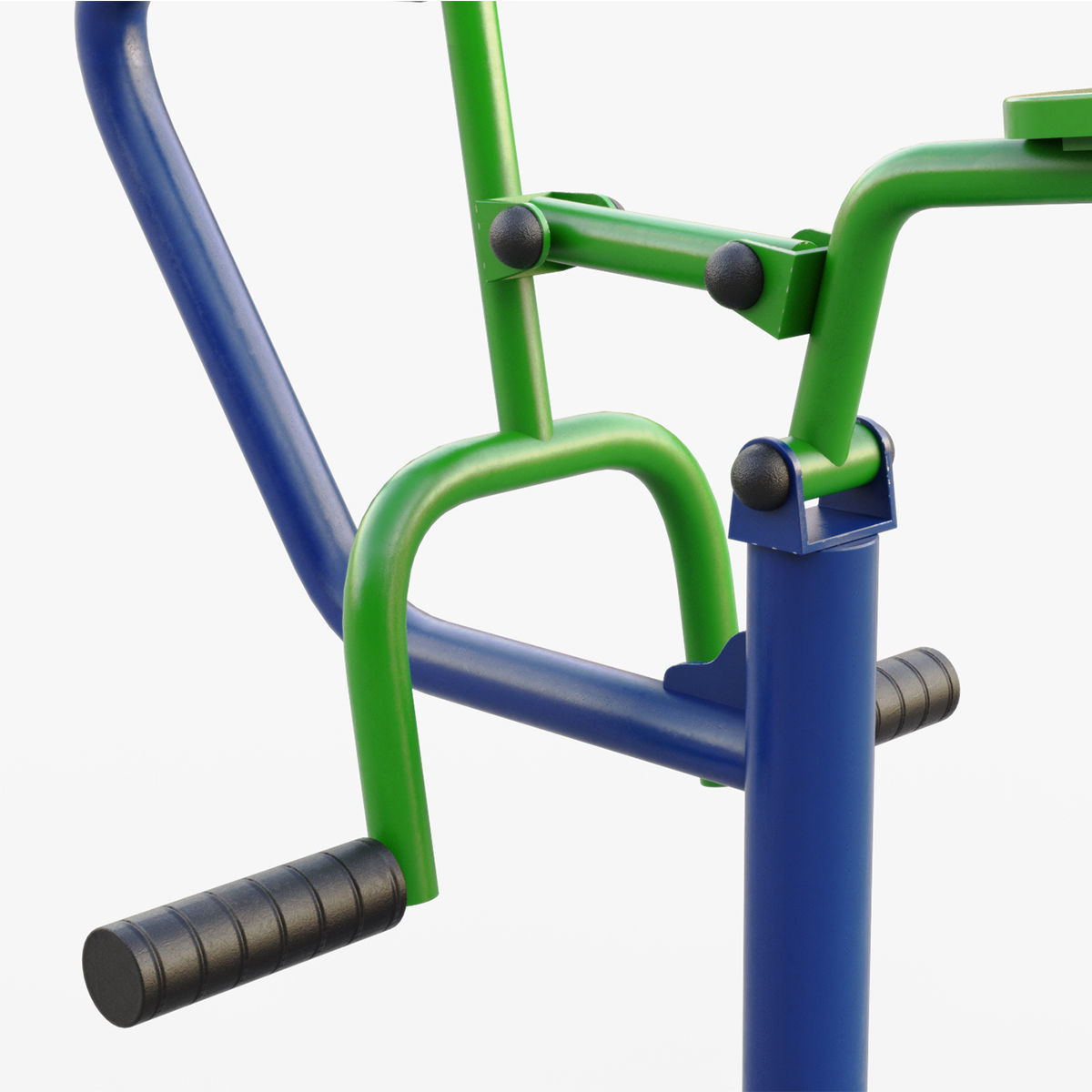 Realistic Outdoor Gym set 3D model | CGTrader