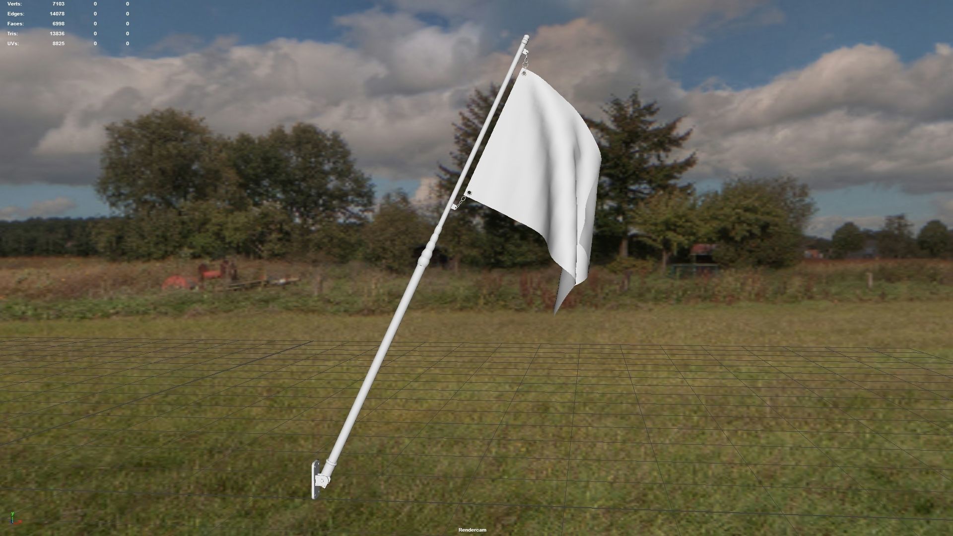 India Flags Collection 3D model animated | CGTrader