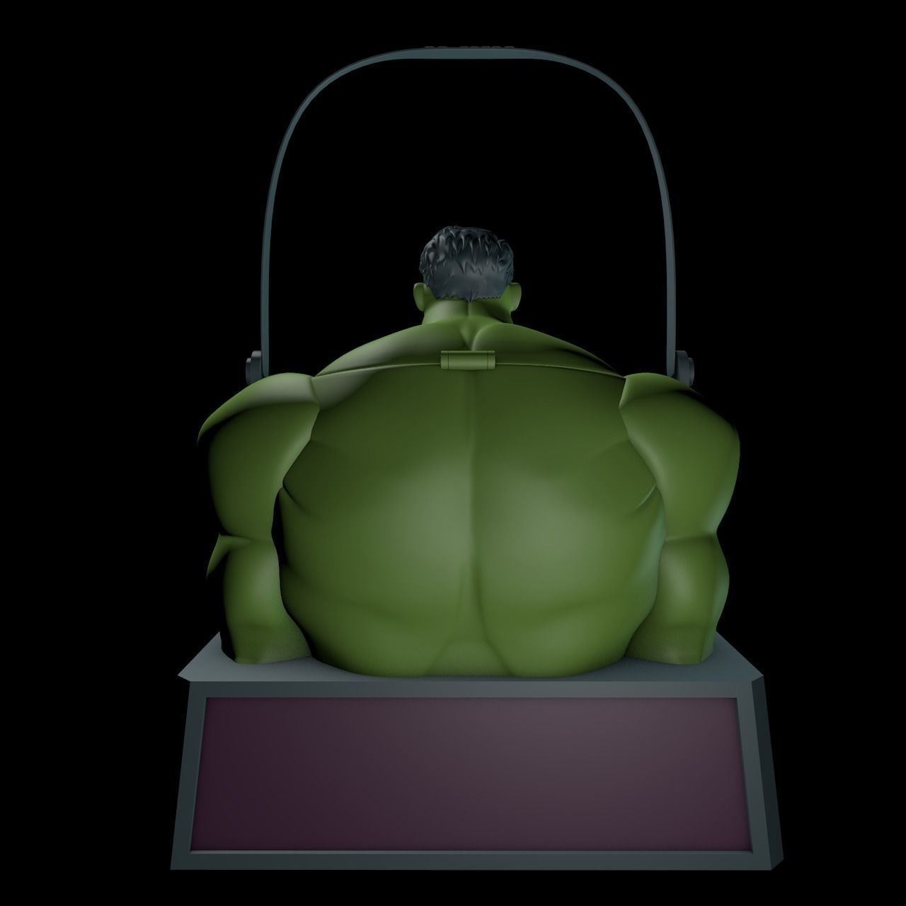 Popcorn Hulk Marvel 3D model | CGTrader