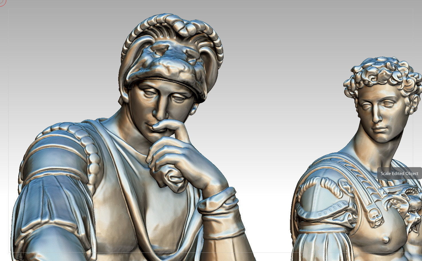 MICHELANGELO giovanni e lorenzo de medici 3D model 3D printable | CGTrader
