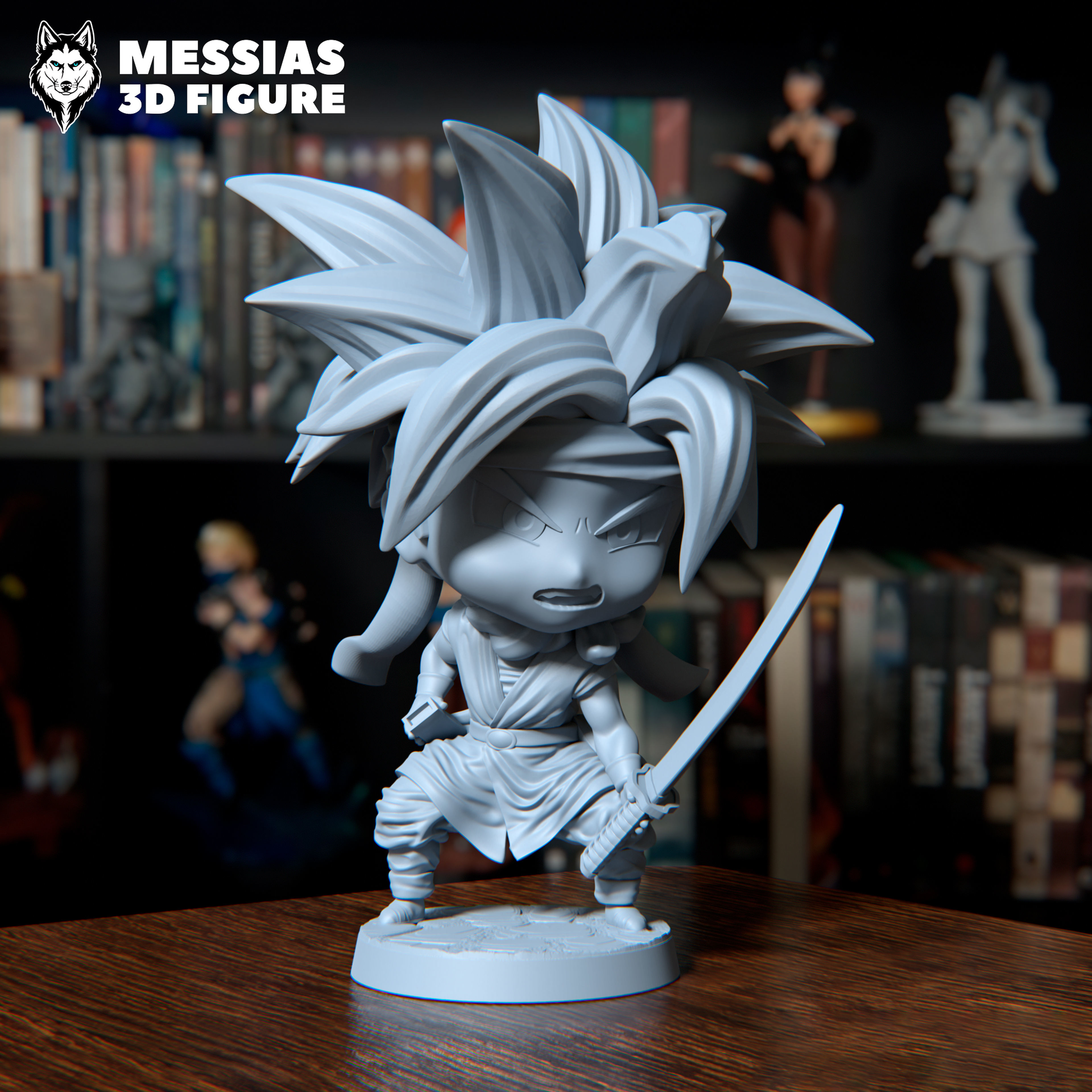 Chibi Chrono Trigger 3D model 3D printable | CGTrader