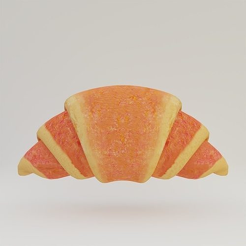 Croissant free VR / AR / low-poly 3D model | CGTrader