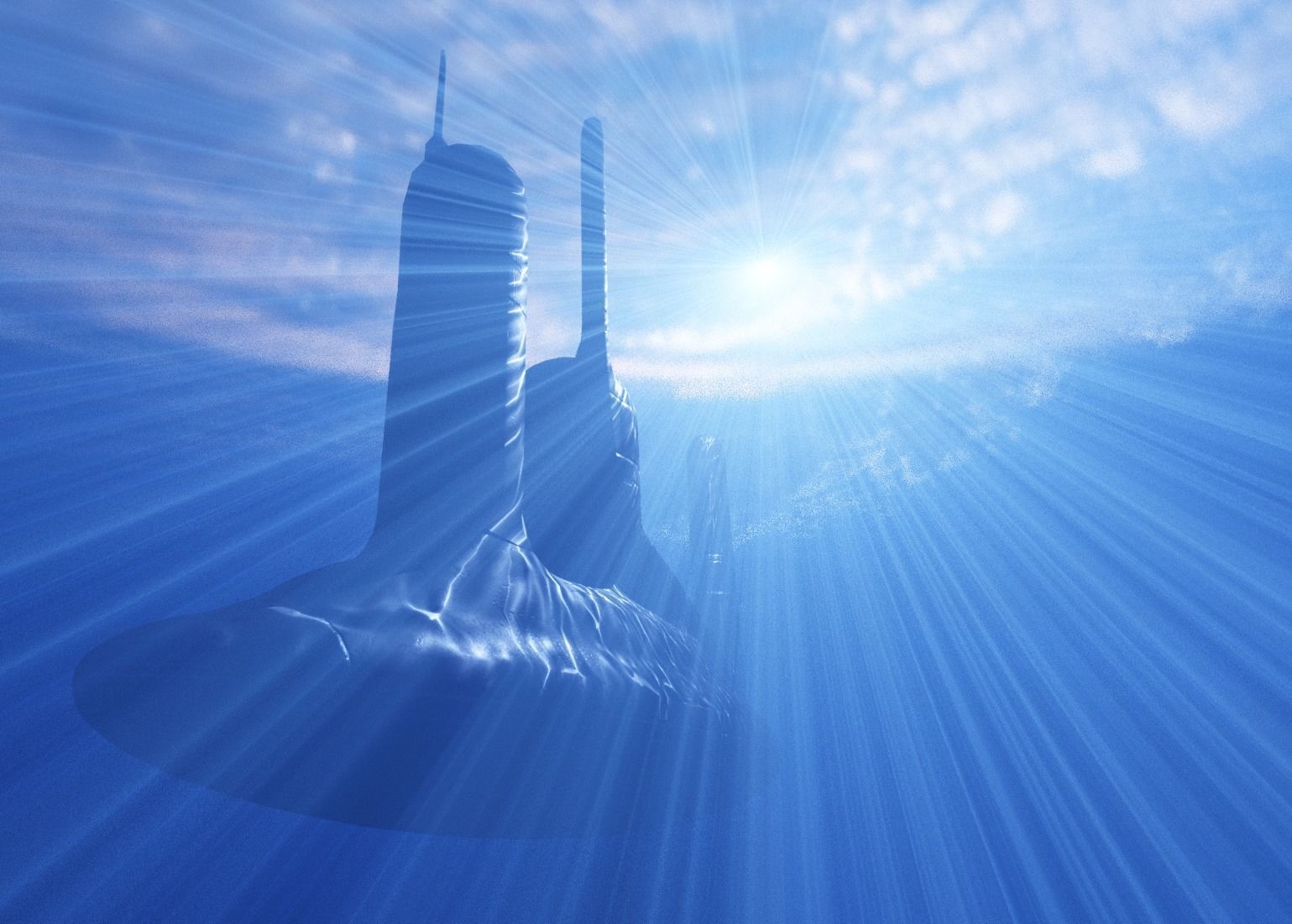 3D model Aquapunk Submarine Refinery VR / AR / low-poly | CGTrader