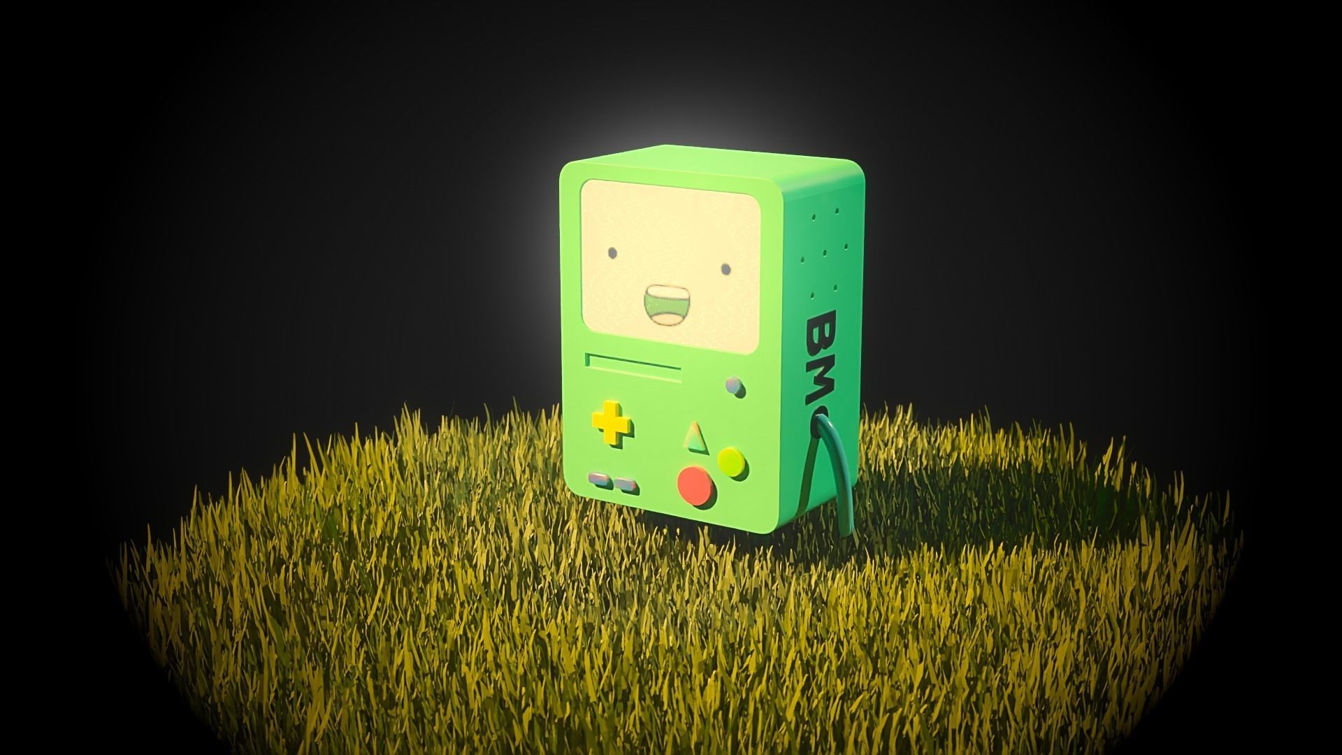 3D BMO Rigged and accurate and lowpoly 3D model rigged | CGTrader