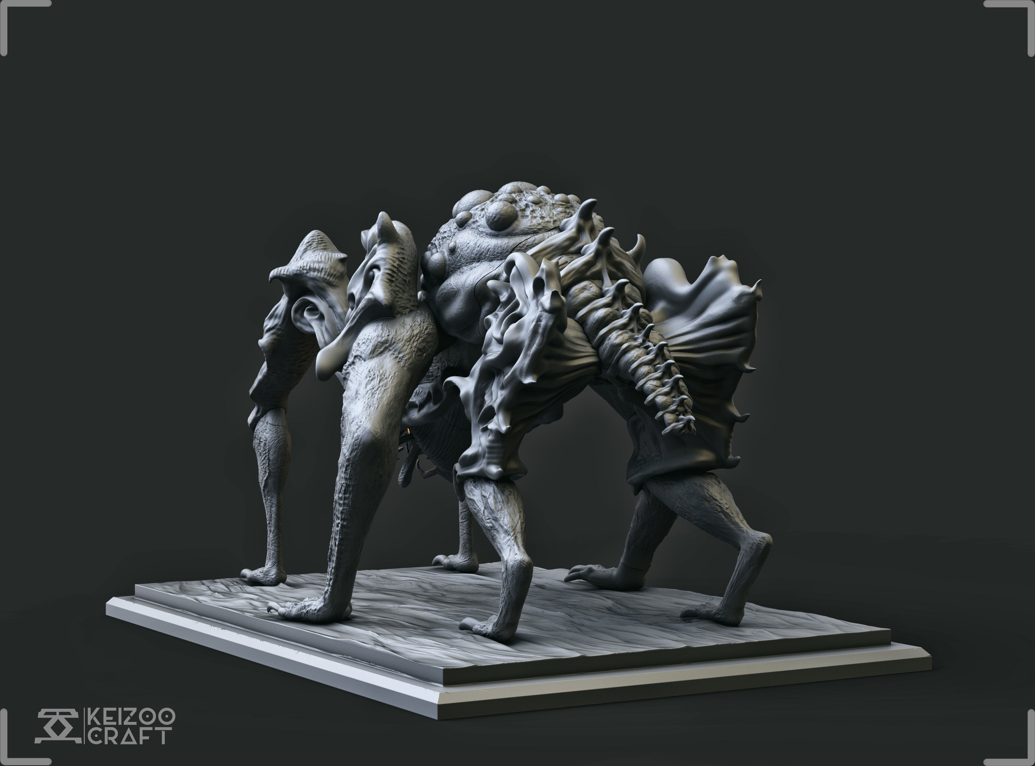 STARFIELD-THE TERRORMORPHS-CREATURE-MONSTER-ALIEN 3D model 3D printable ...