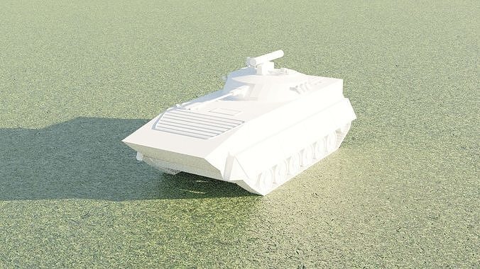 bmp-2 lowpoly free 3D model | CGTrader