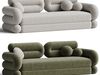 Tube Sofa by Objective Collection 3D model | CGTrader