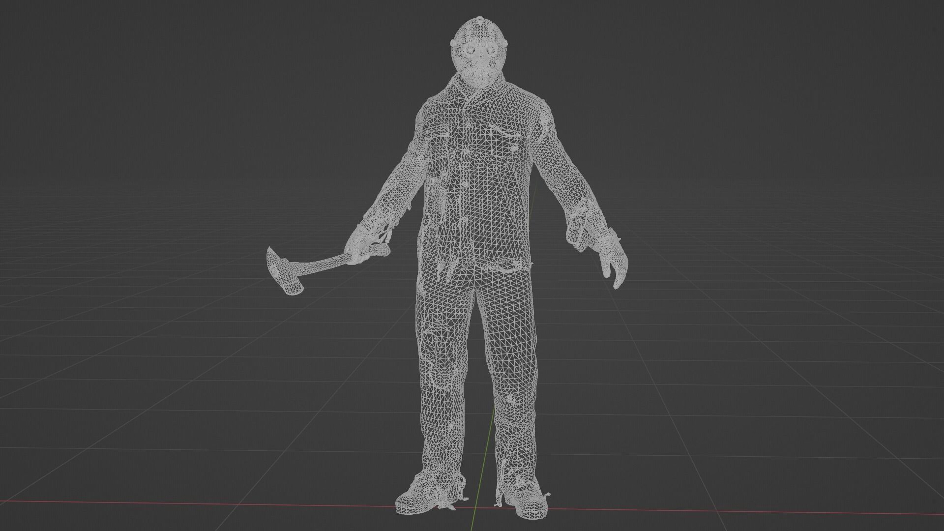 3D model Jason Voorhees VR / AR / low-poly | CGTrader