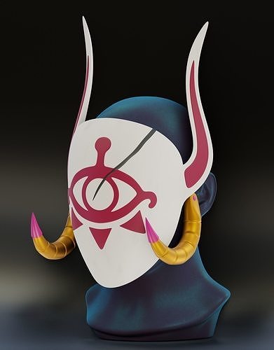 Soogo Mask 3D model 3D printable | CGTrader