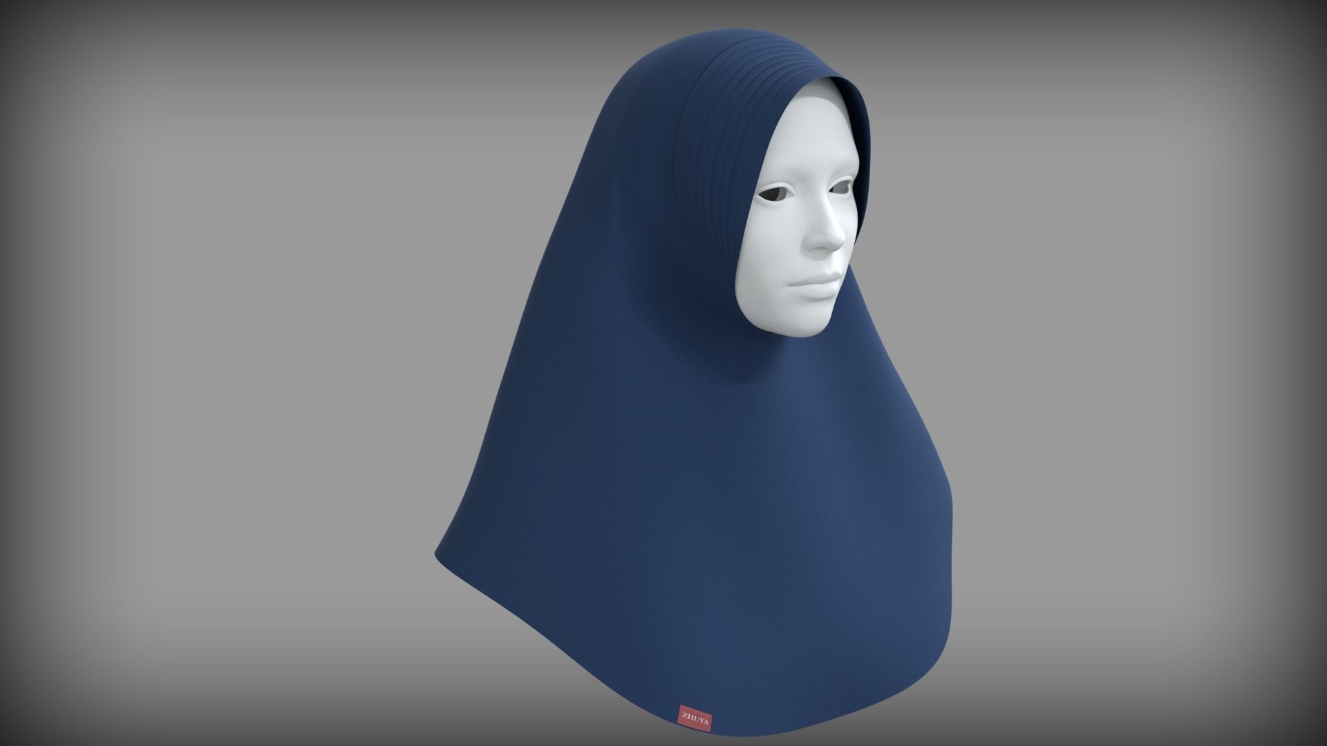 Islamic Fashion Hijab 3D model | CGTrader