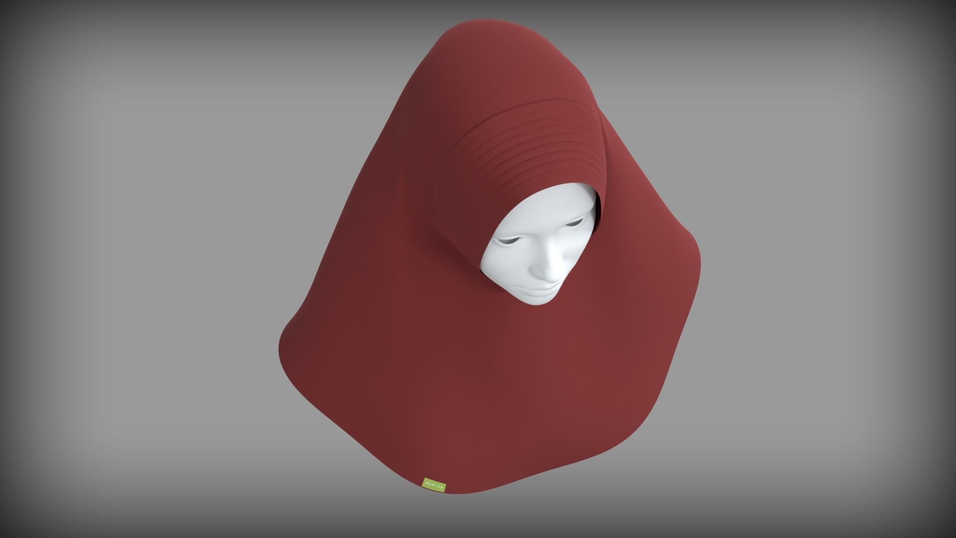 Islamic Fashion Hijab 3D model | CGTrader
