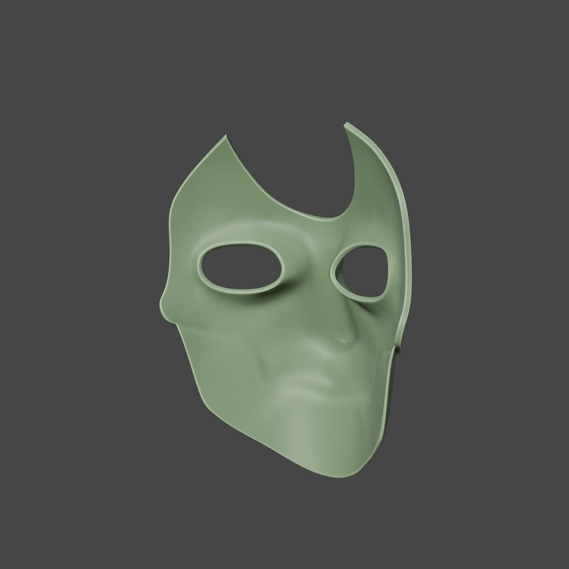 Fantasy Dark Justiciar Mask Baldurs Gate 3 3D model 3D printable | CGTrader