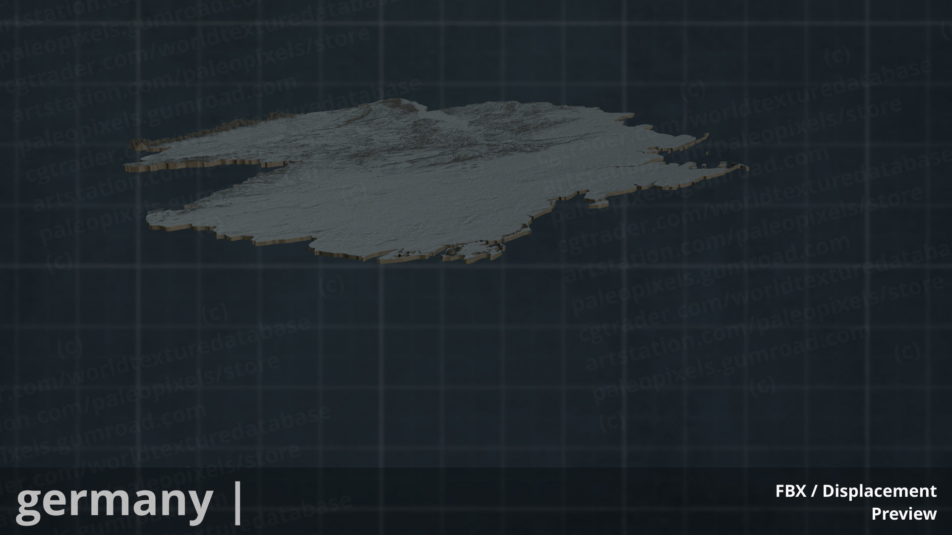 Germany FBX 3D printable mesh 3D model 3D printable | CGTrader