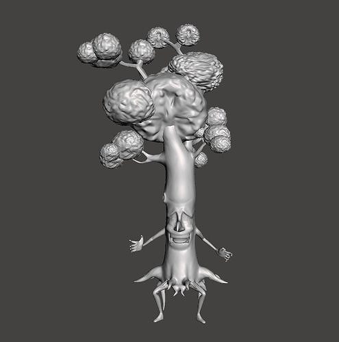 MocDonald Zombie Tree Thriller Bark 3D Model 3D model 3D printable ...