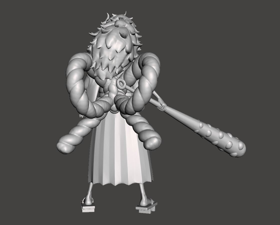 Yamato masked One piece 3D Model 3D model 3D printable | CGTrader